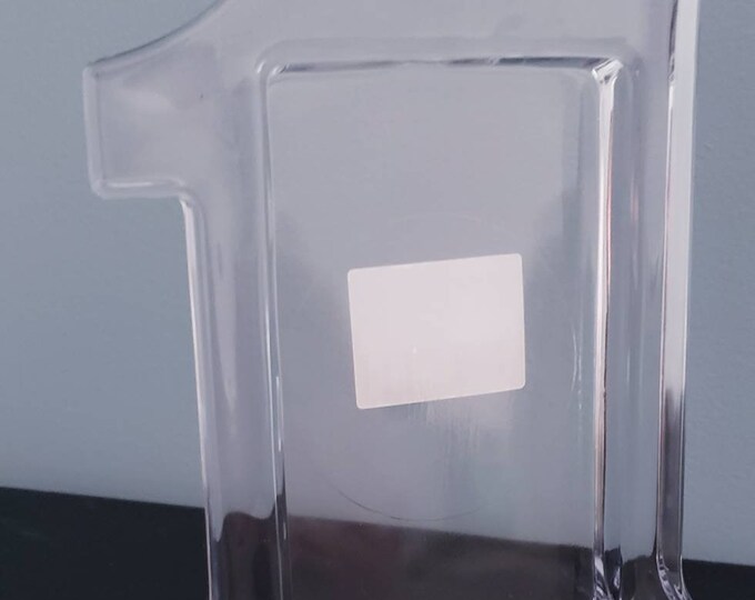 Mikasa Clear Glass Number 1 Photo Frame - Etsy
