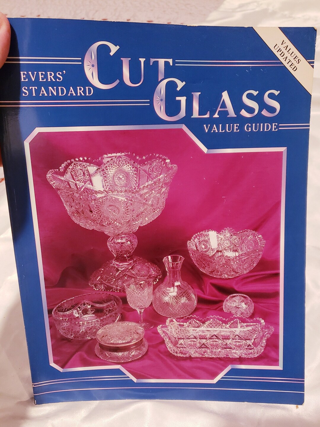 EVERS Standard Cut Glass Indentify & Value Book Vintage Collectors ...