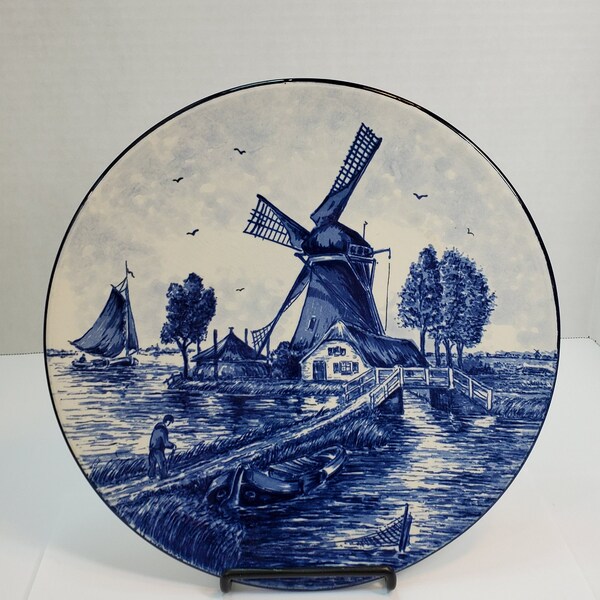 Windmill Plate - Etsy