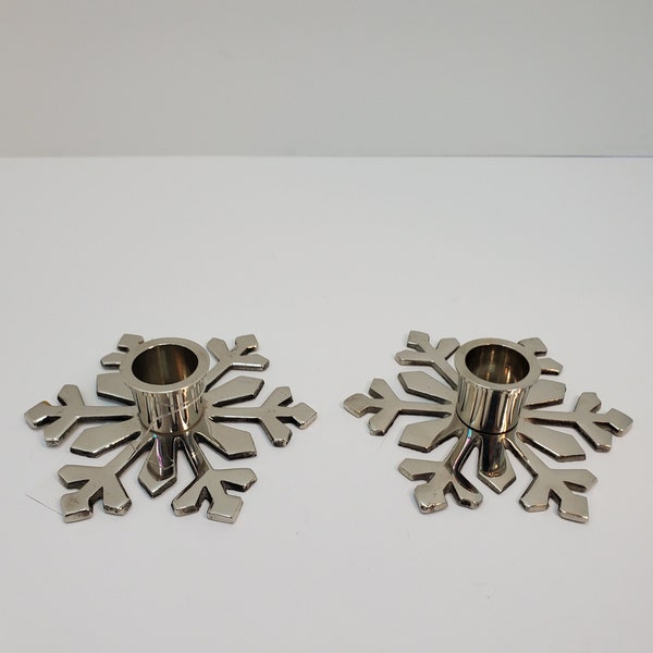 Snowflake Candle - Etsy