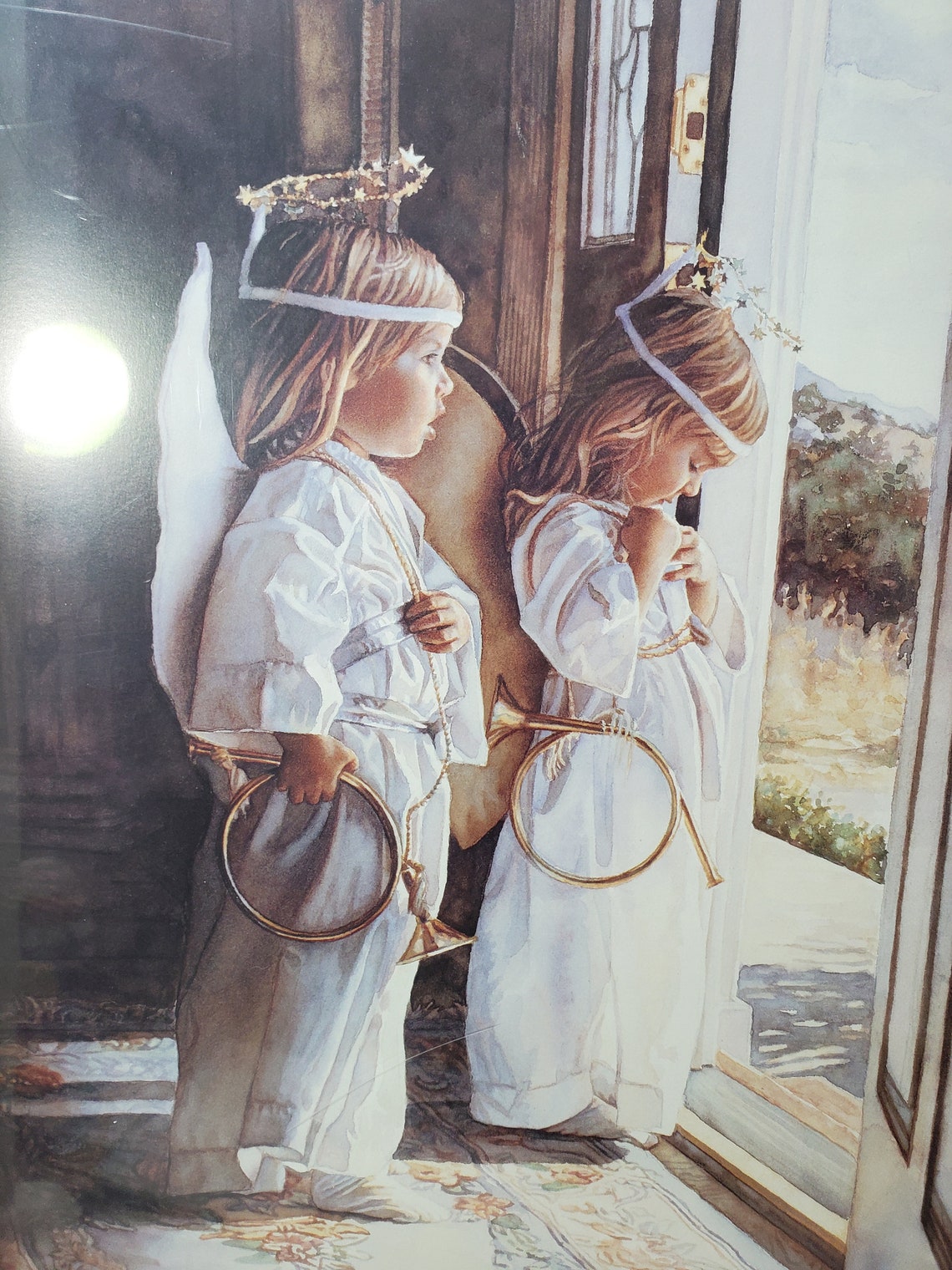 Steve Hanks little Angels LE Print Signed and - Etsy