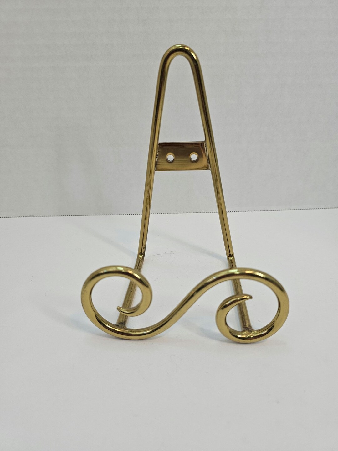 Brass Scroll Display Stand - Etsy