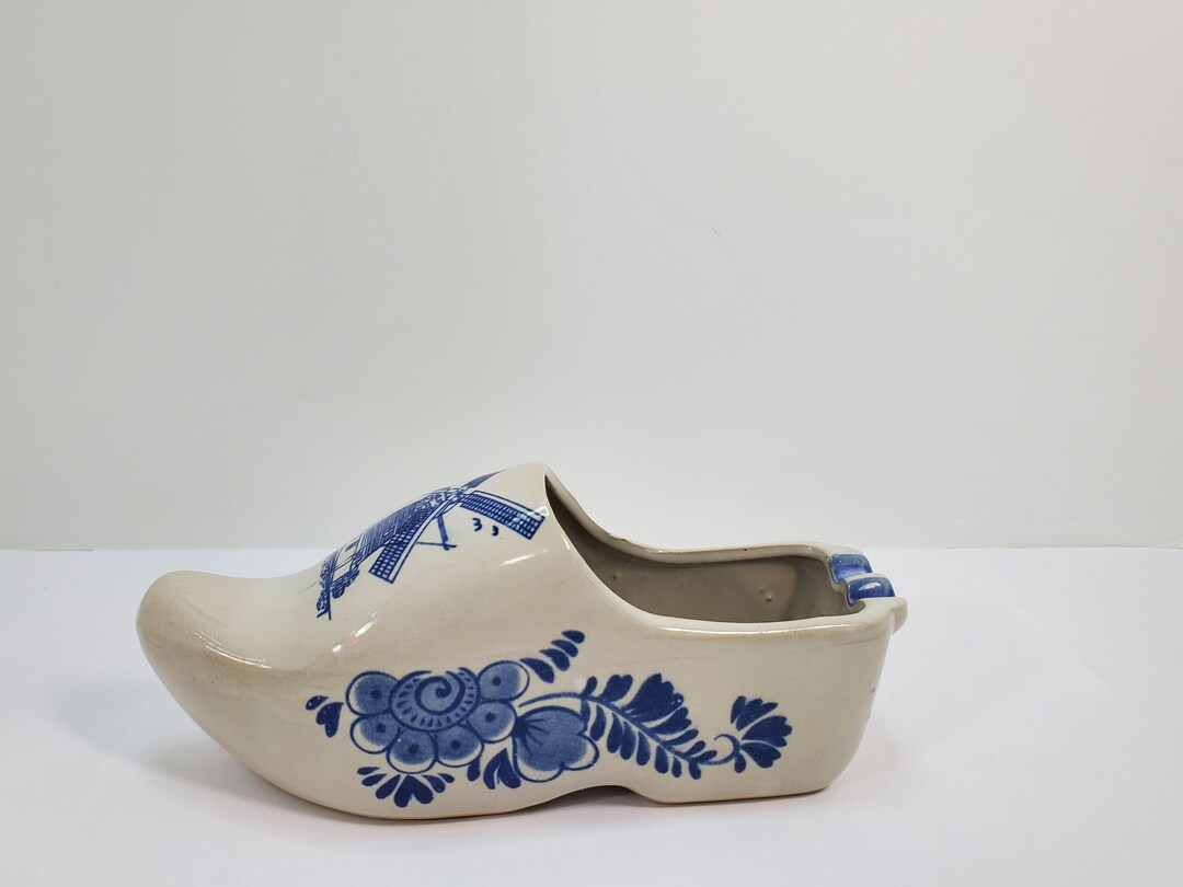Delft Clog Ashtray, Holland - Etsy