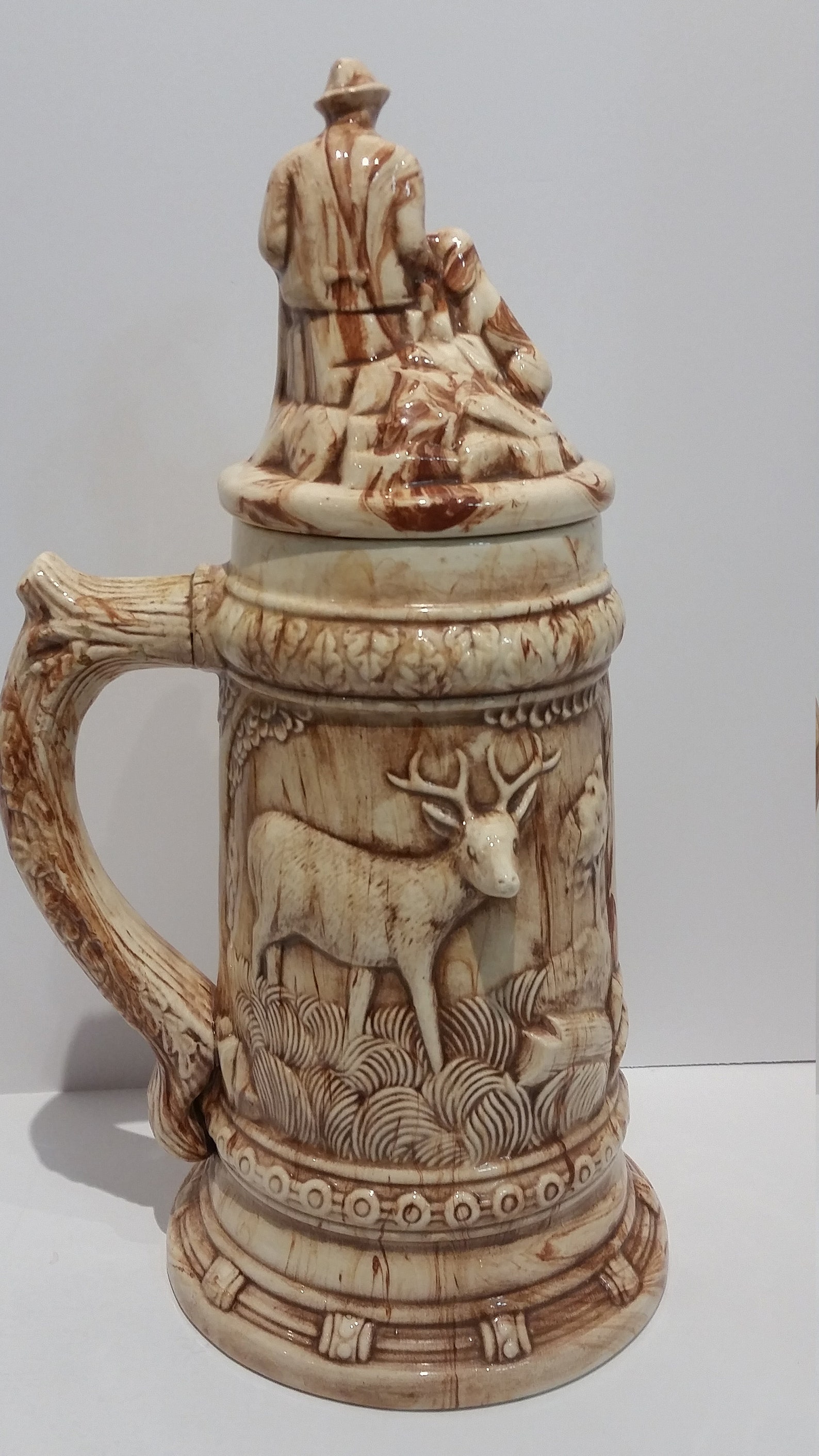 Alaskan Clay Stein With Lid Vintage - Etsy