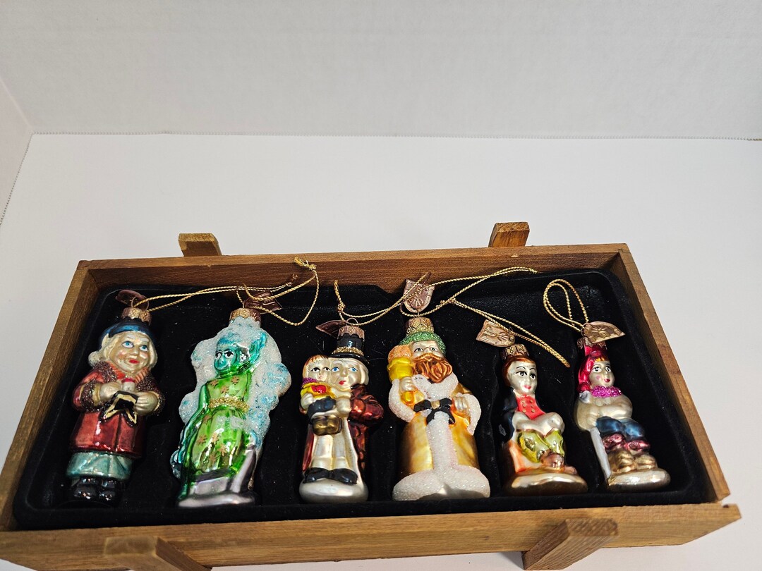 Thomas Pacconi Classics, a Christmas Carol Mouth Blown Glass Christmas ...