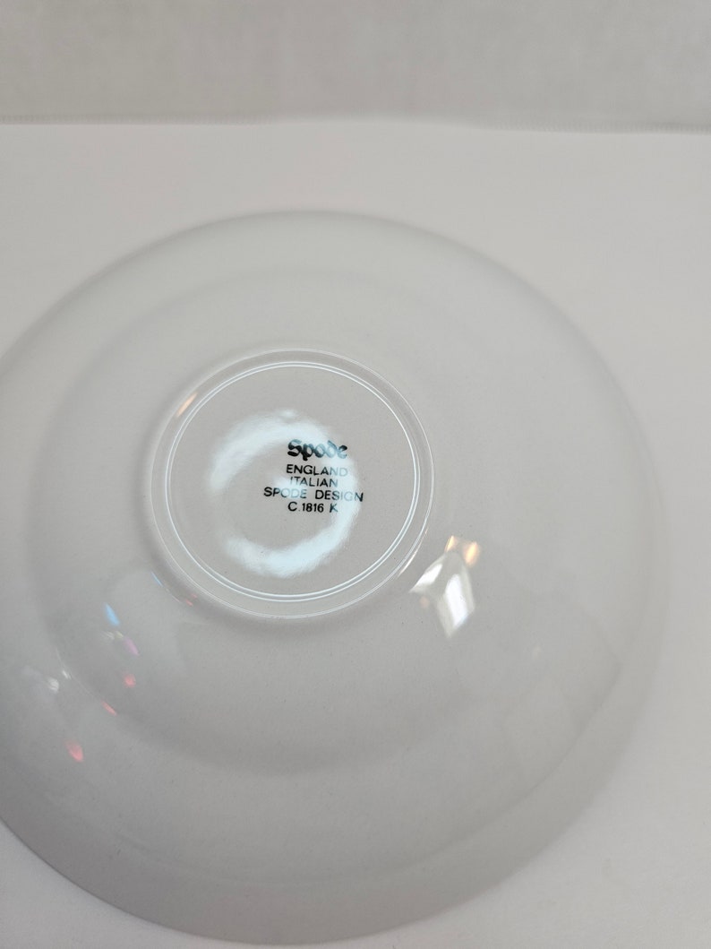 Spode Blue Italian Cup and Saucer, England - Etsy
