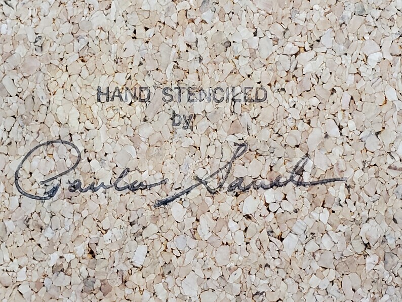 Cape Cod Stencil CO. Rabbit Stenciled Slate Plaque /trivet - Etsy