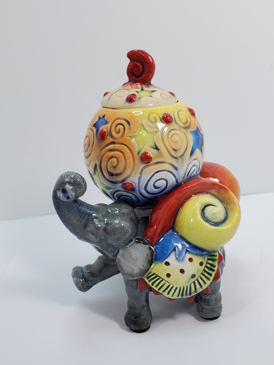 Danisha Royal Parade Elephant Trinket Box LE 121/1750 - Etsy