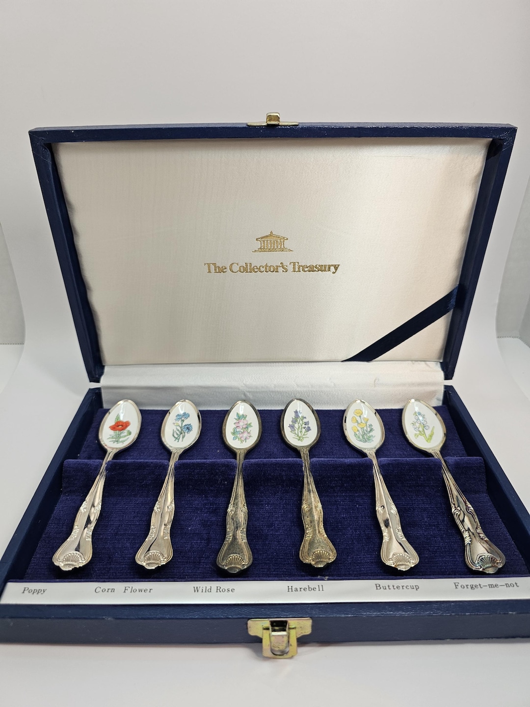 The Collector's Treasury, Wildflower Spoon Collection, Original Box - Etsy