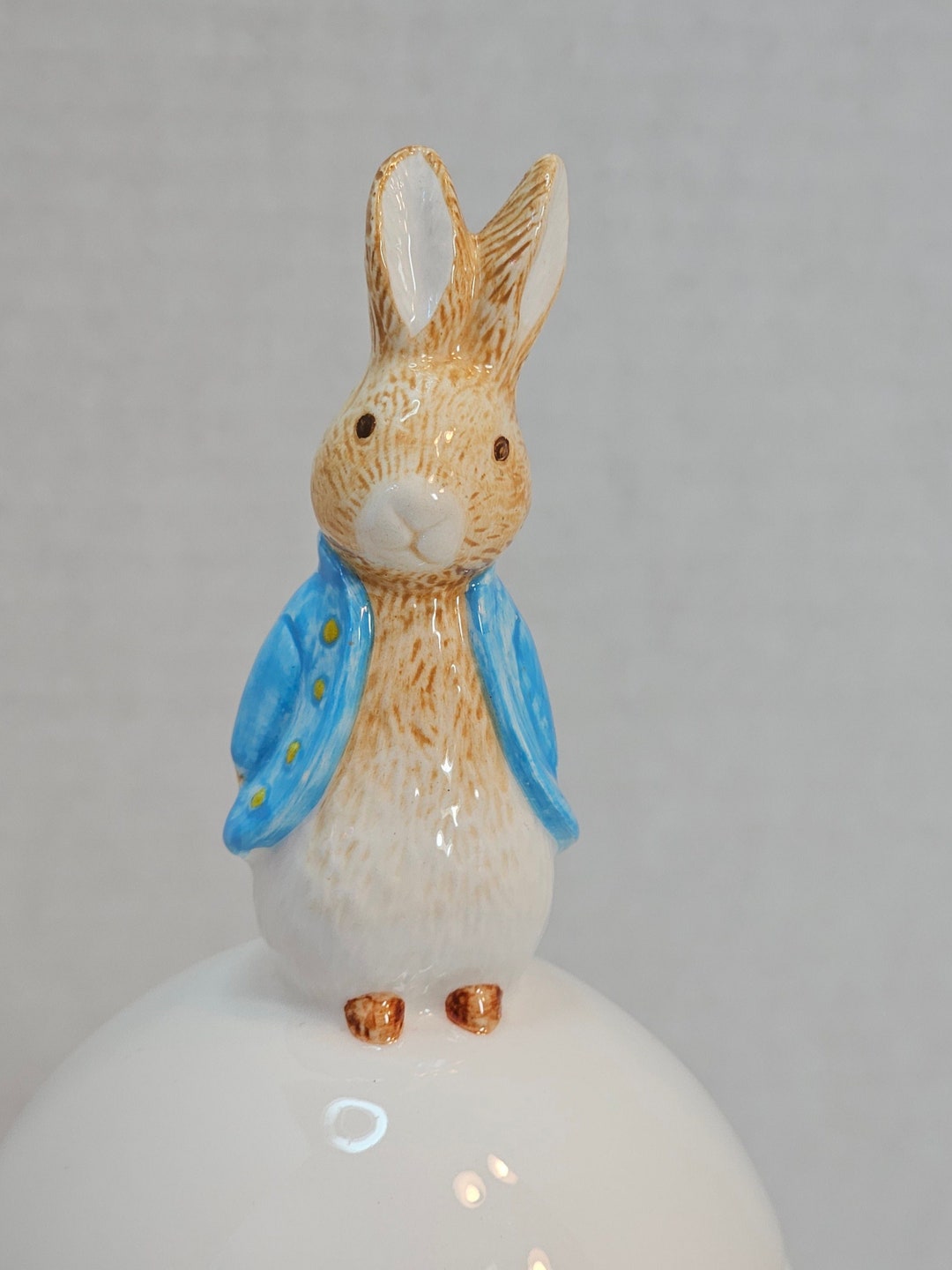 Peter Rabbit Cookie Jar, Teleflora Gift, 1996, Philippines - Etsy