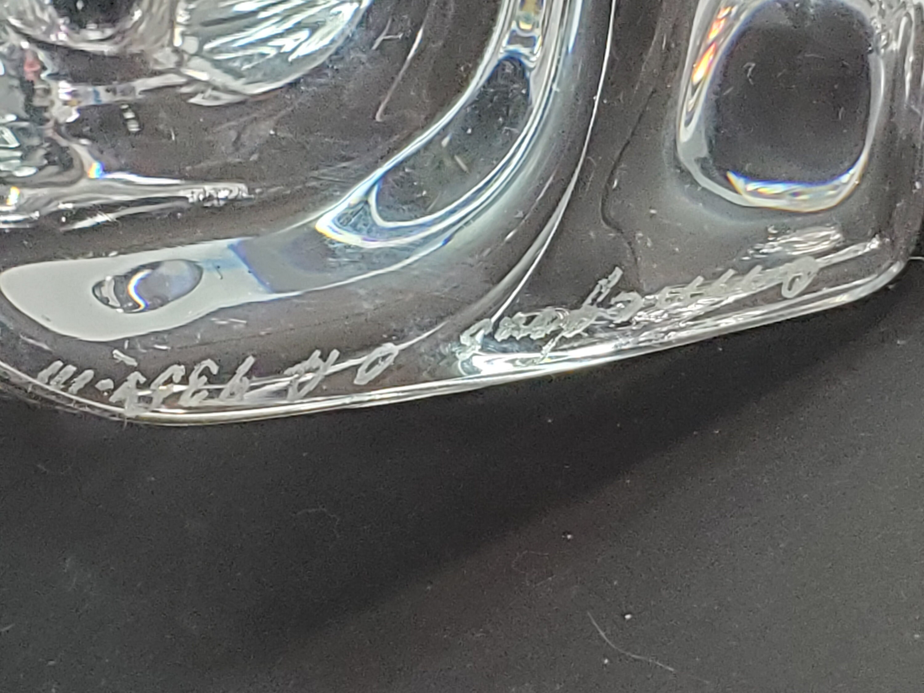 Orrefors Crystal Sitting Bear Paperweight Sweden Signed - Etsy