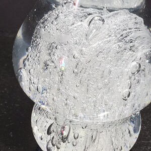 Crystal Spire Paperweight, 6 1/8", Taiwan - Etsy