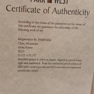 Alexander Chen "aloha Tower" S/N Print - Etsy