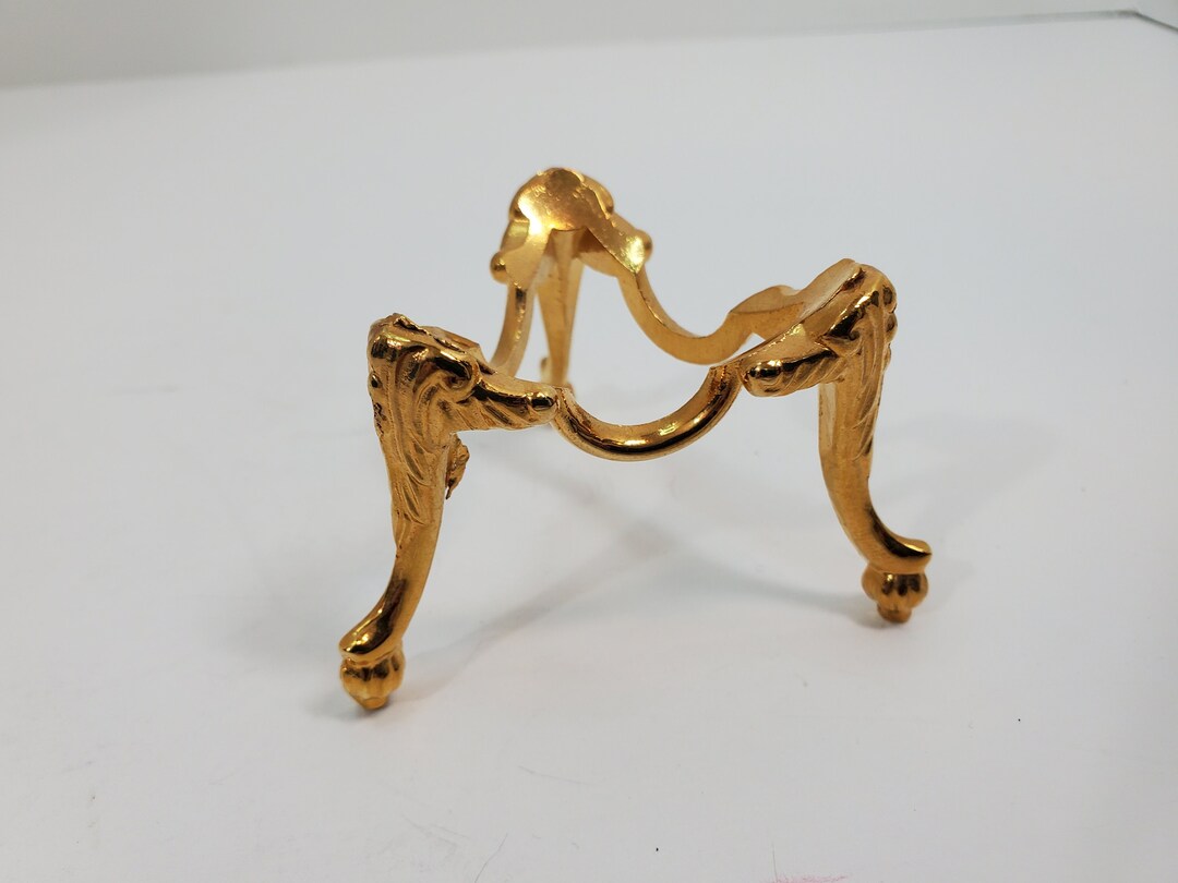 Brass Colored Display Stand - Etsy