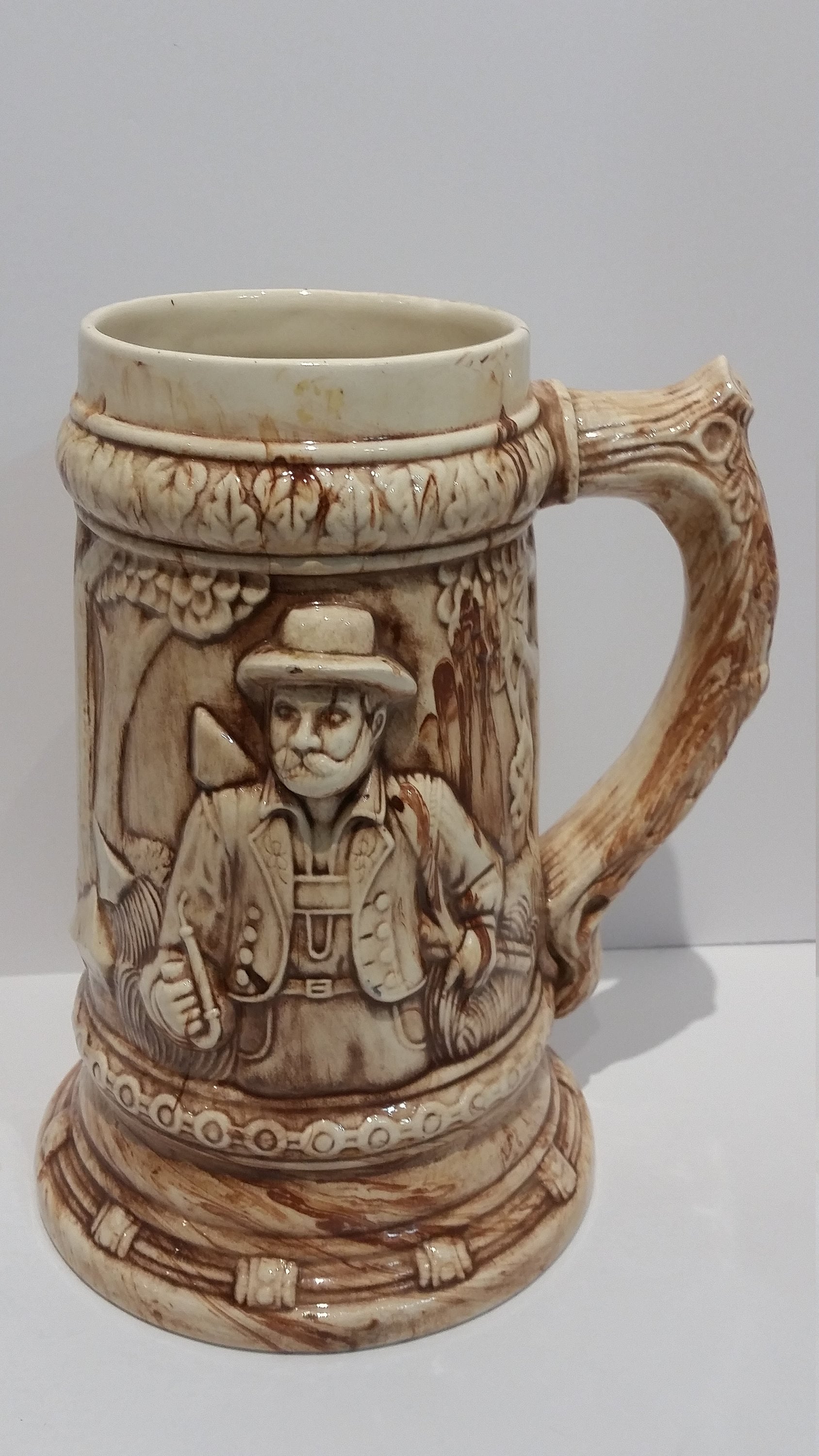 Alaskan Clay Stein With Lid Vintage - Etsy