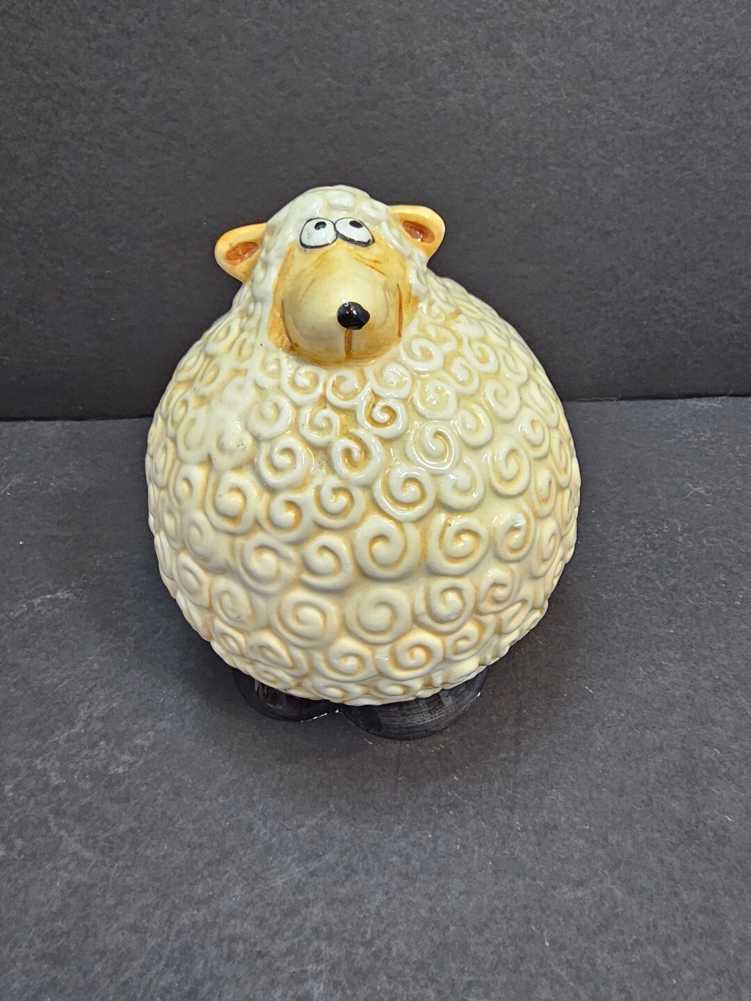 Ceramic Sheep Bank Missing Plug - Etsy