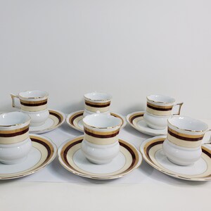 Auratic 12 Piece Coffee Cup and Saucer Boxed Set - Etsy