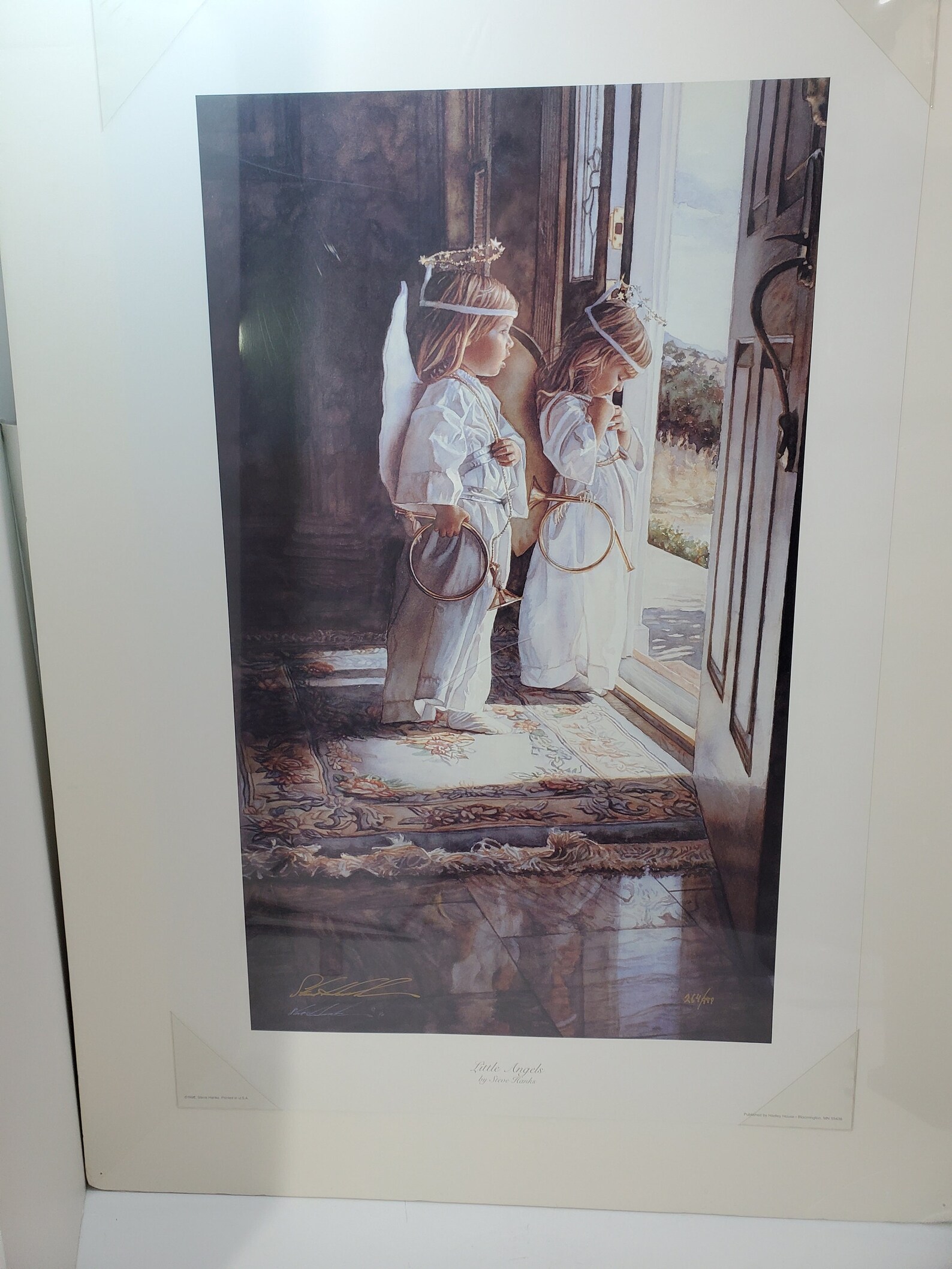 Steve Hanks little Angels LE Print Signed and - Etsy