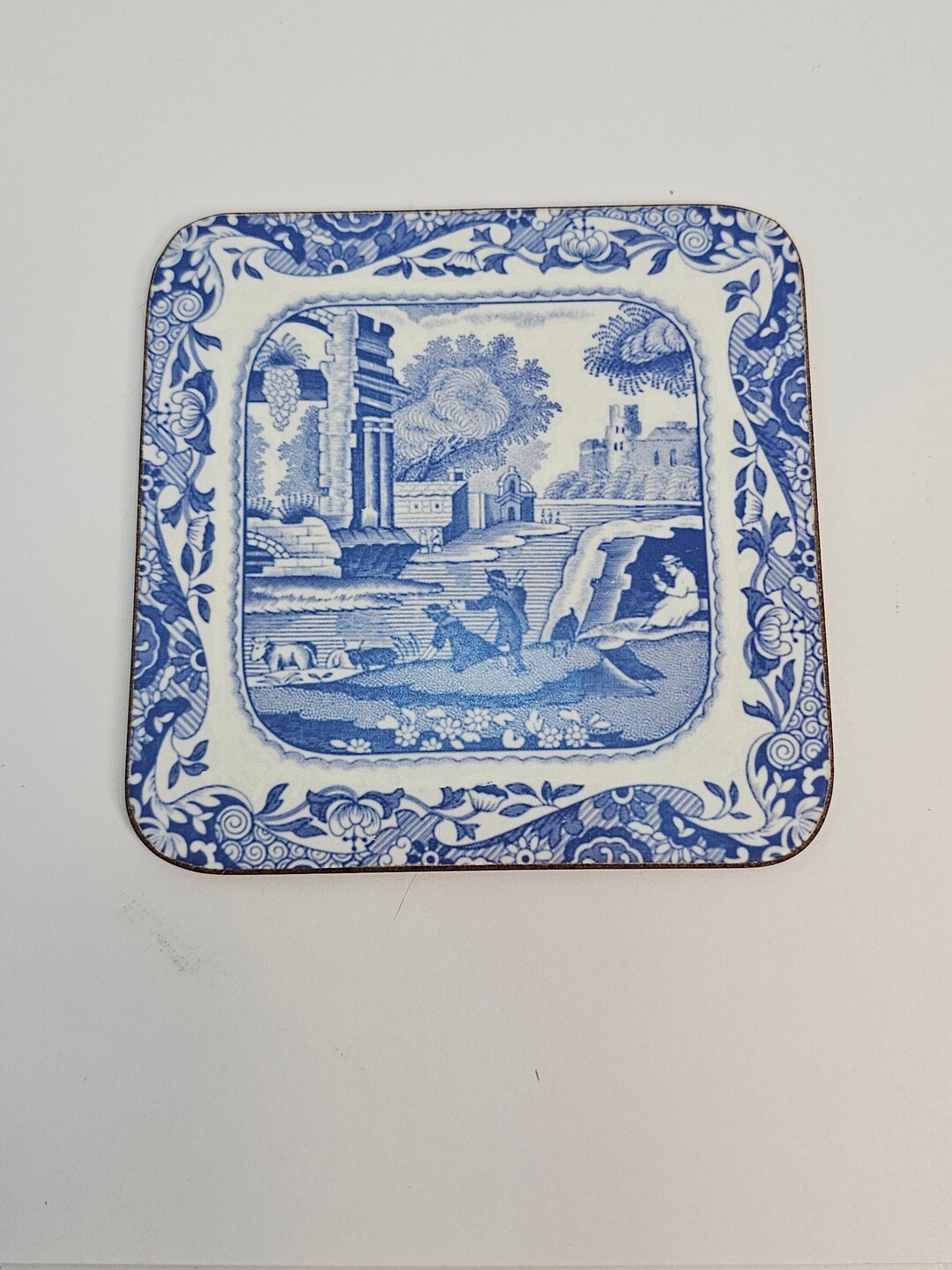 Spode Blue Italian Coasters, Set of 6 - Etsy