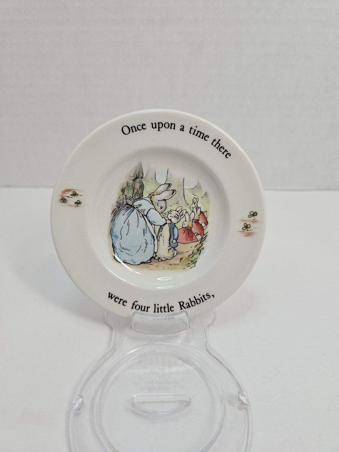 Wedgwood Peter Rabbit Child Plate - Etsy