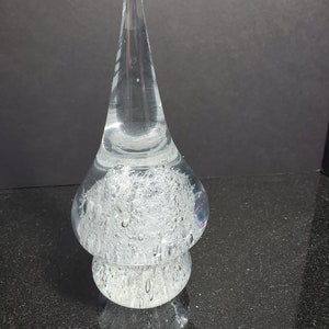 Crystal Spire Paperweight, 6 1/8", Taiwan - Etsy