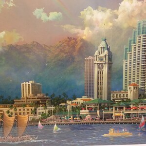 Alexander Chen "aloha Tower" S/N Print - Etsy