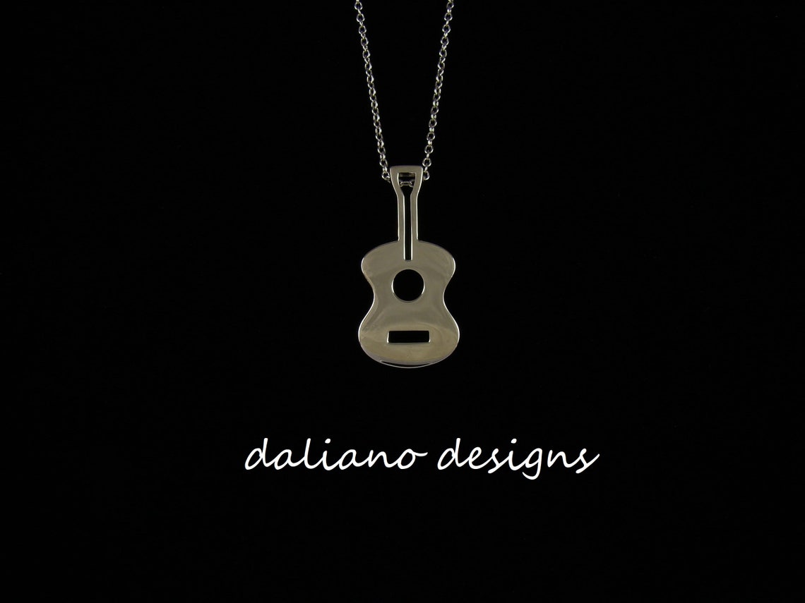 Ukulele Pendant W/ Chain. Hawaiian & Island Inspired Jewelry Designs ...