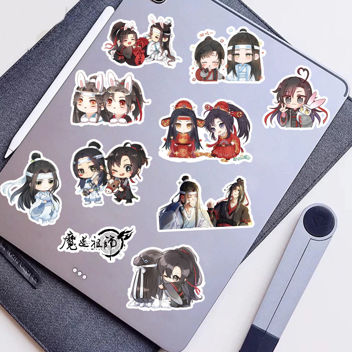 MDZS Stickers Wei Wuxian Lan Wangji Stickers the Founder of - Etsy