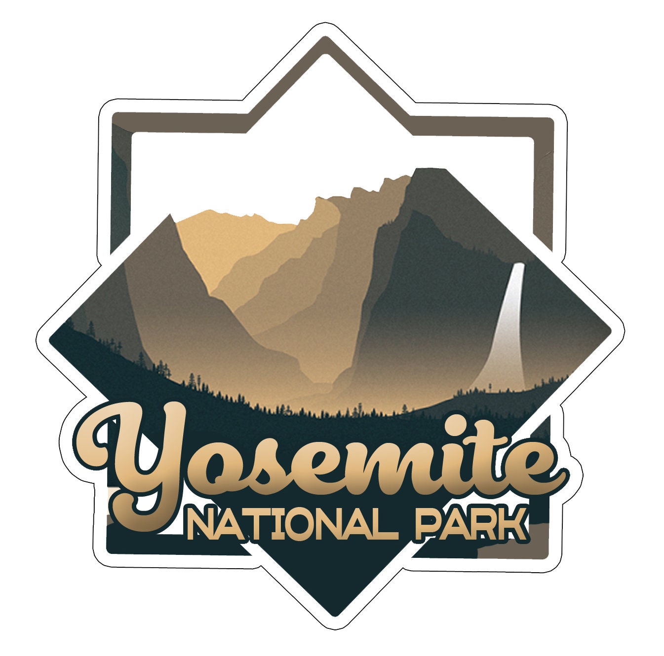 National Park Decal Sticker Car RV Car Bumper US Travel Design - Etsy UK