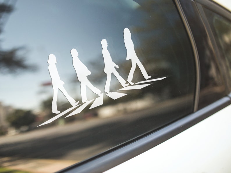 Beatles Abbey Road Decal Crosswalk Sticker Merchandise Album Record ...