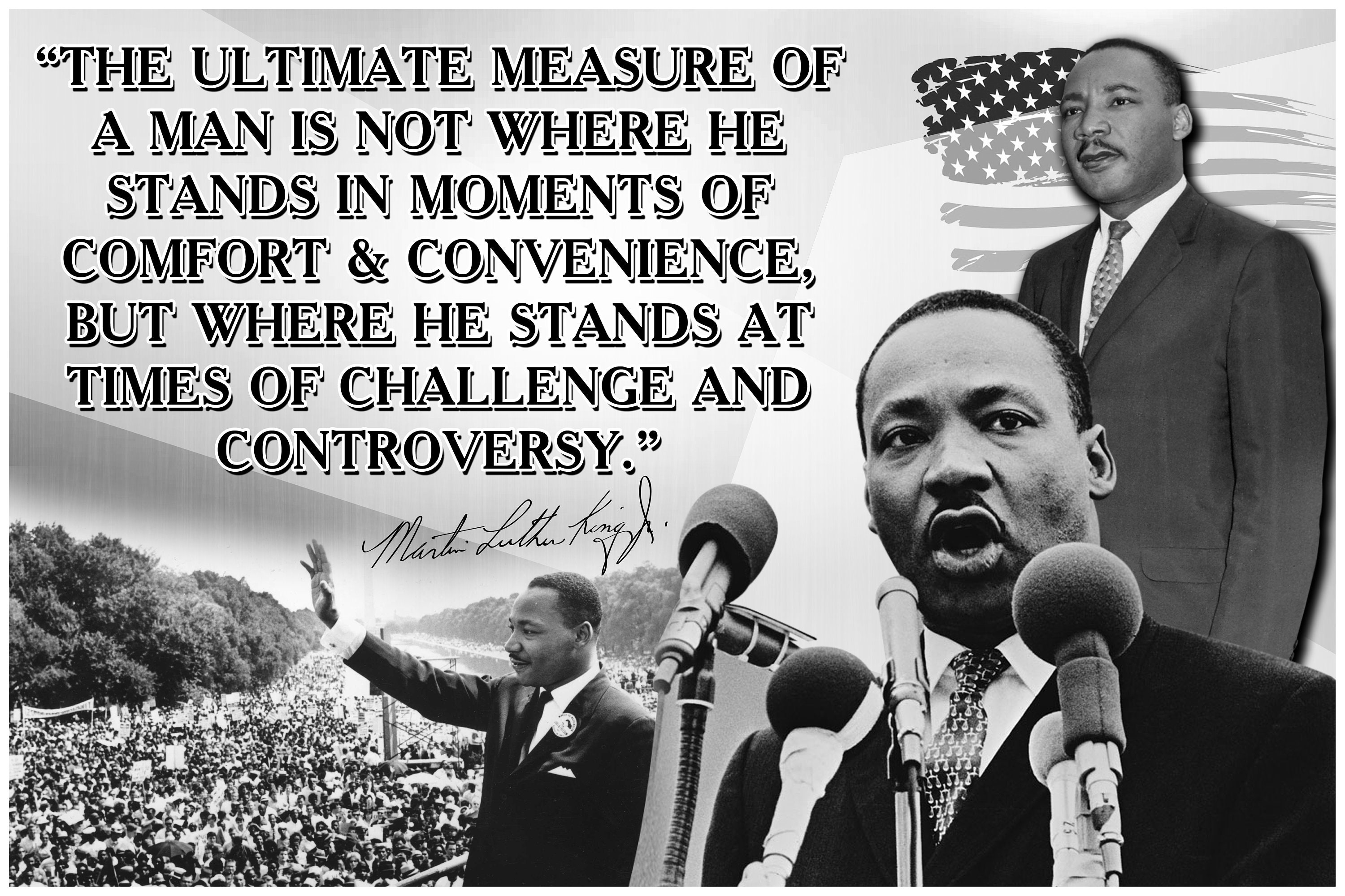 Martin Luther King, Jr. Quote Poster | Classroom Poster | Inspirational ...