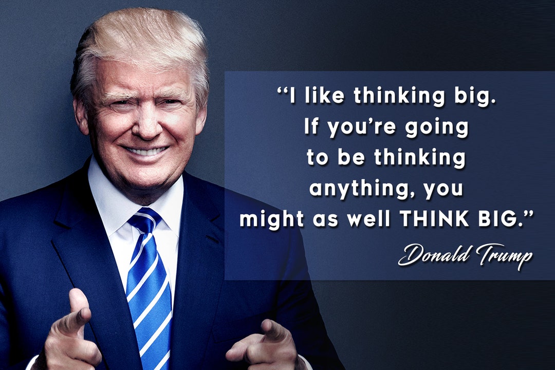 Vincit Veritas President Donald Trump Poster Make America Great Again ...
