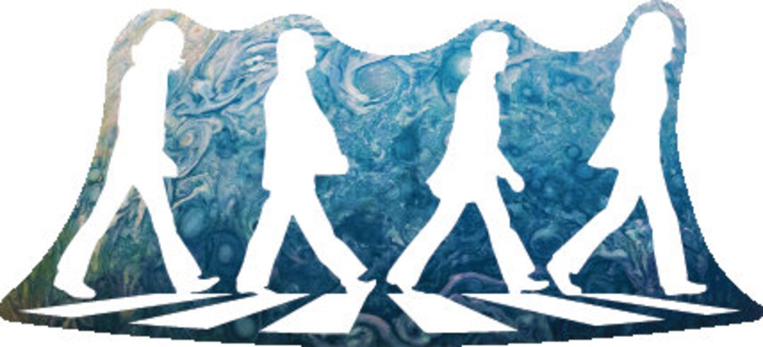 Beatles Abbey Road Sticker Crosswalk Decal Merchandise Album Record ...