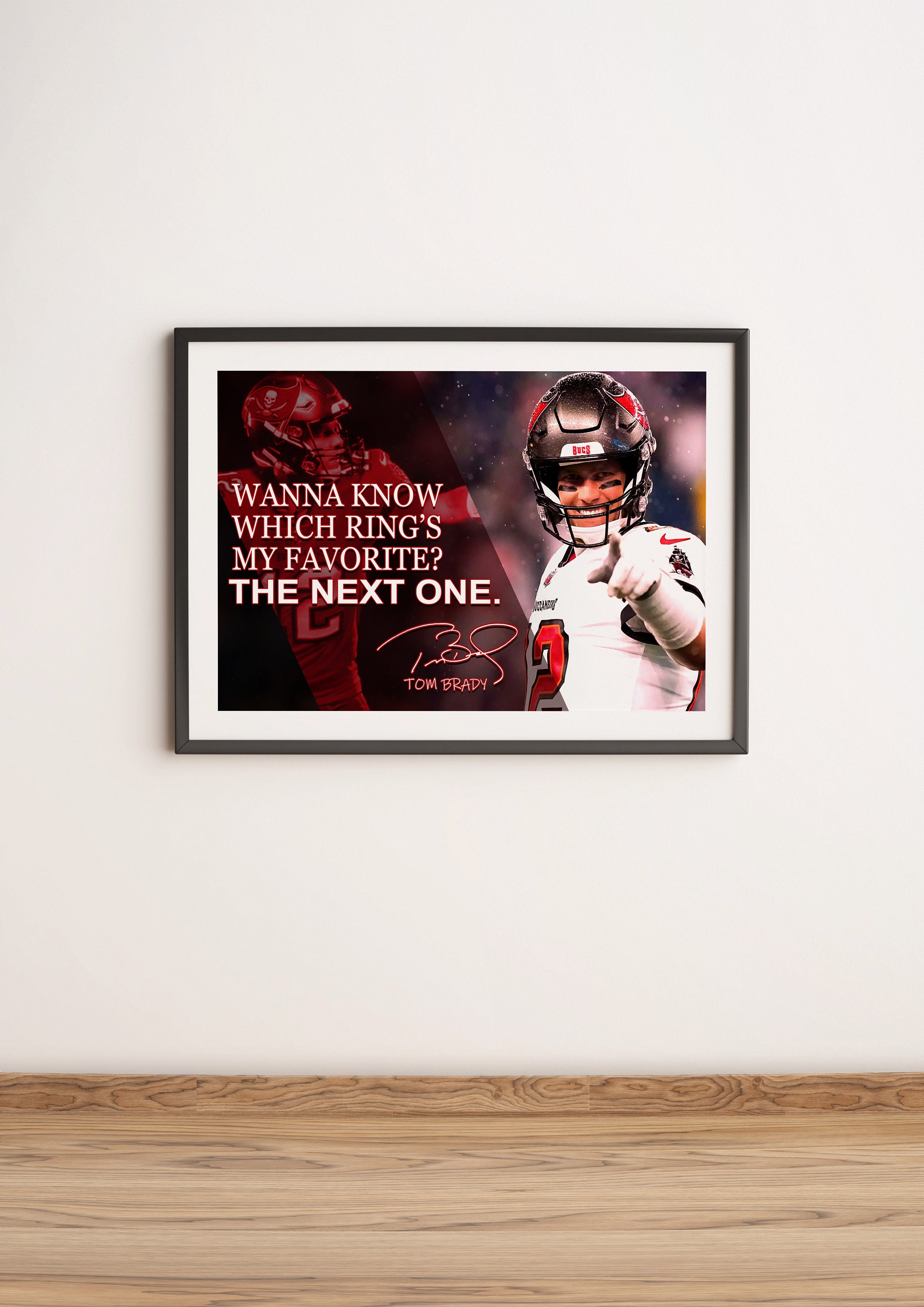 Tom Brady Poster Quote Decorations Quotes Posters Decor Football Sports ...