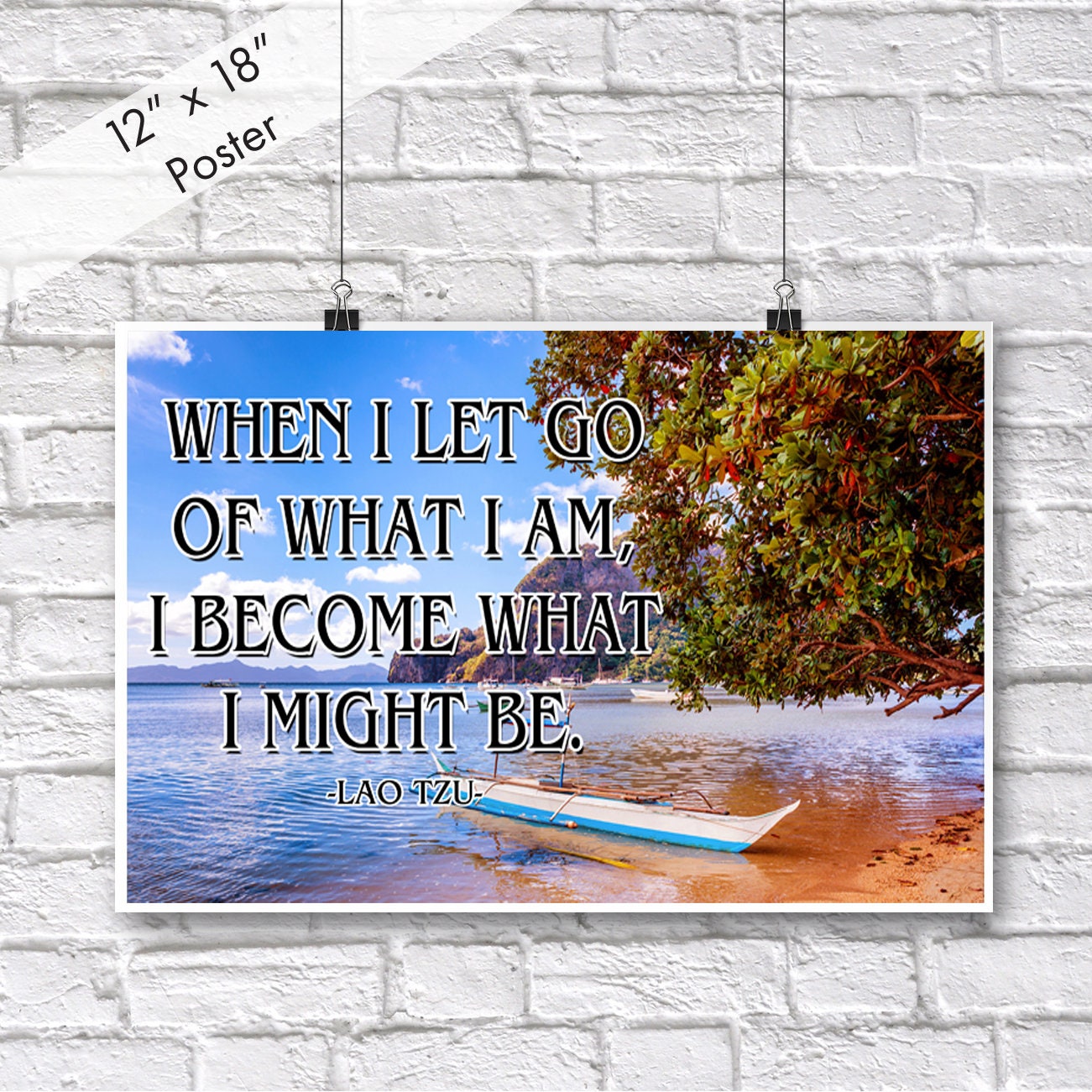 Positive Quote Poster| Lao Tzu | Classroom Poster | Inspirational ...