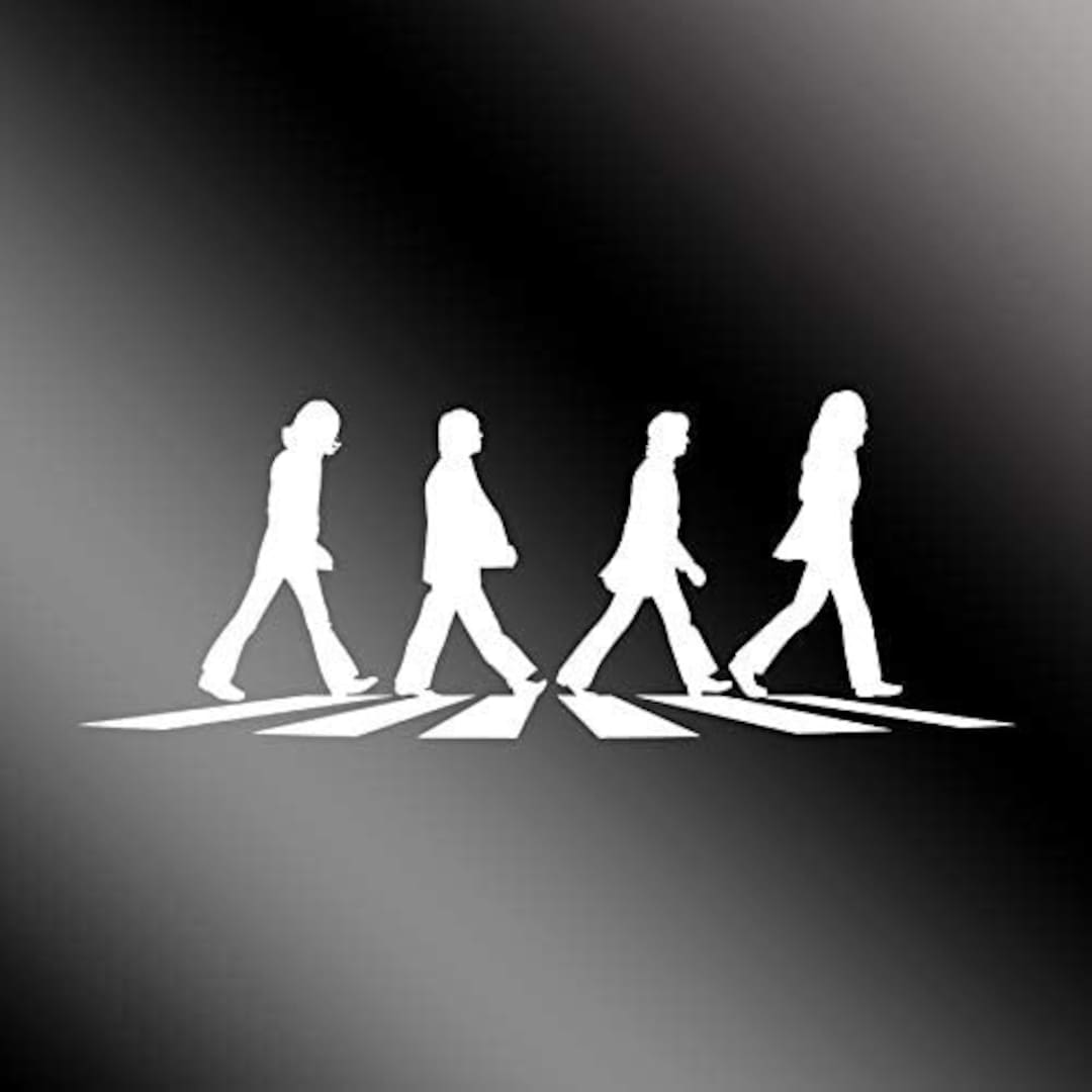 Beatles Abbey Road Decal Crosswalk Sticker Merchandise Album Record ...