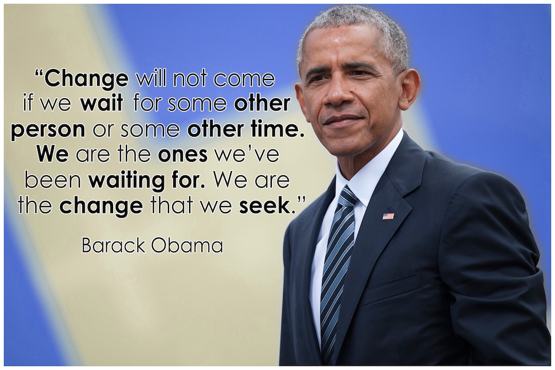 Barack Obama Quote Classroom Poster Growth Mindset Posters School ...
