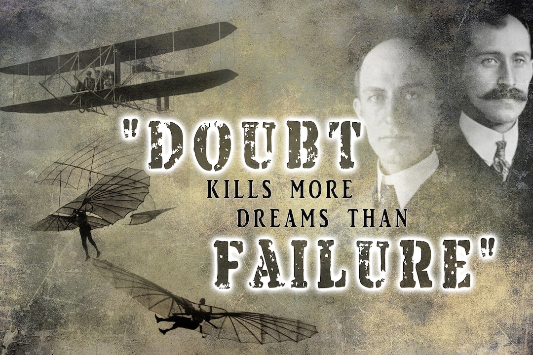 Wright Brothers Quote Poster | Classroom Poster | Inspirational ...