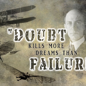 Wright Brothers Quote Poster | Classroom Poster | Inspirational ...