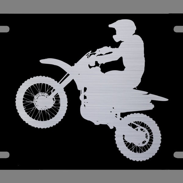 Dirt Bike Plate Svg - Etsy