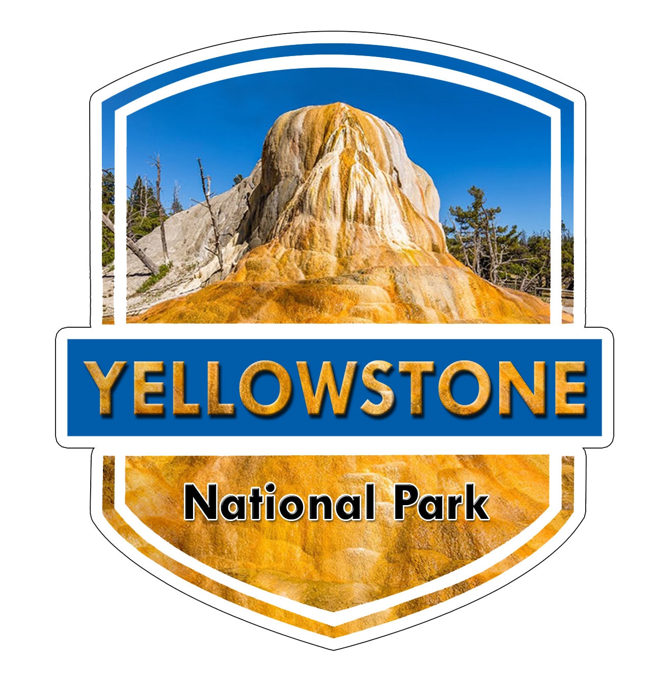 National Park Decal Sticker Car RV Car Bumper US Travel Design - Etsy UK