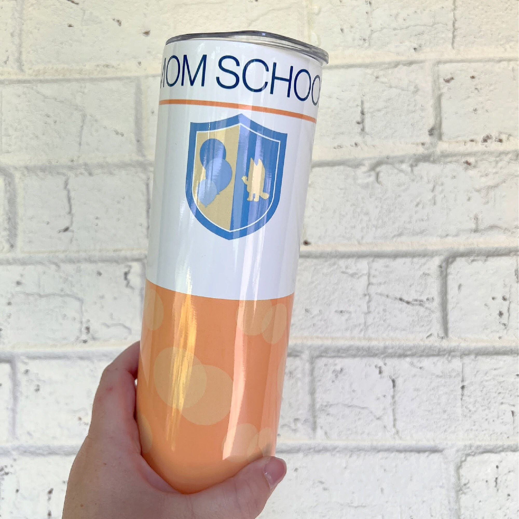 Bluey Inspired Tumbler Disney Inspired Cup Bluey Inspired Mom School ...
