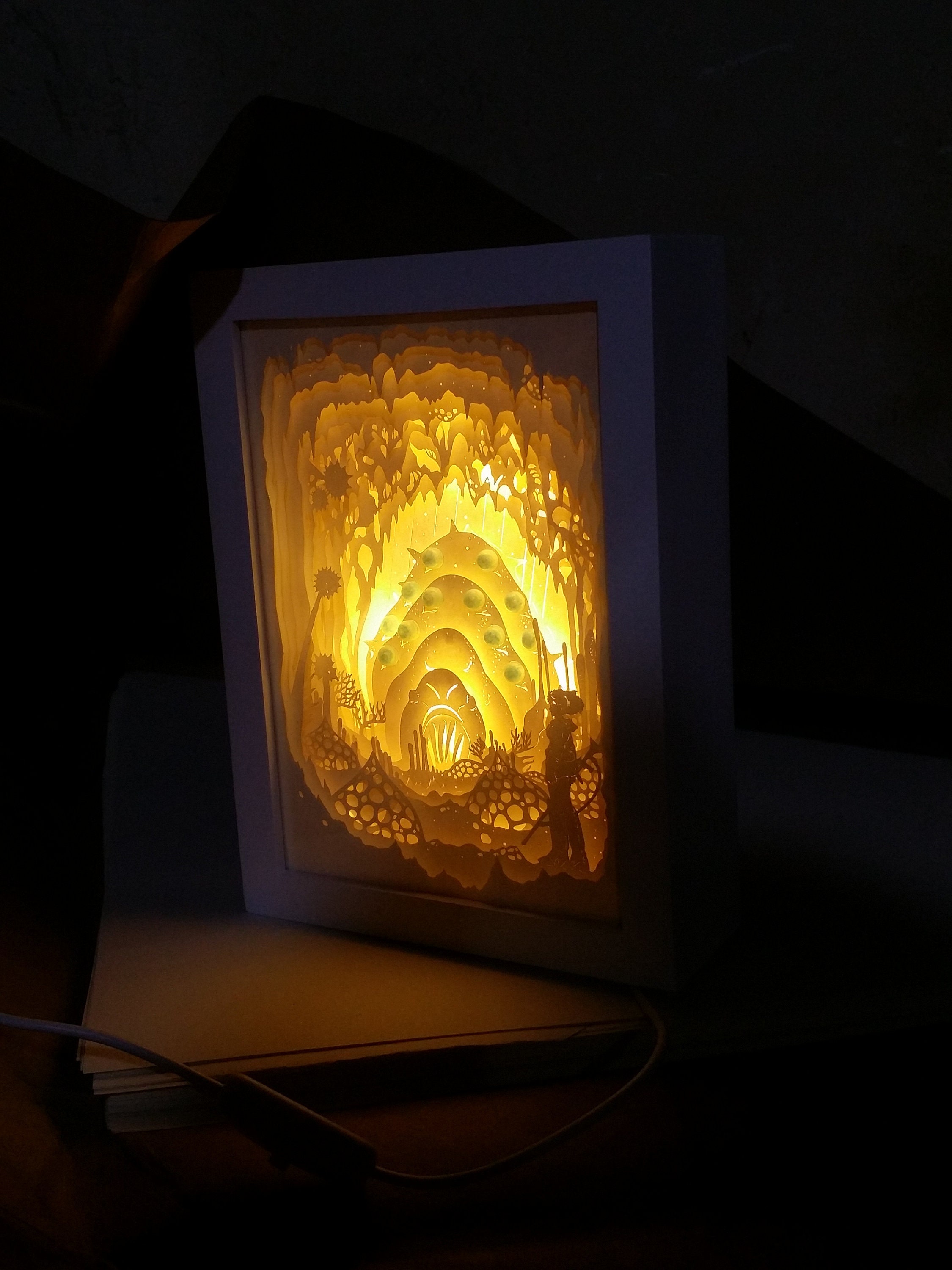 Girl of the Wind light boxes | Etsy