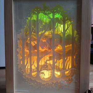 LED Light Boxes Papercutting Gift - Etsy