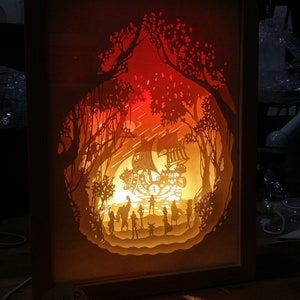 Paper Cut Light Box - Etsy