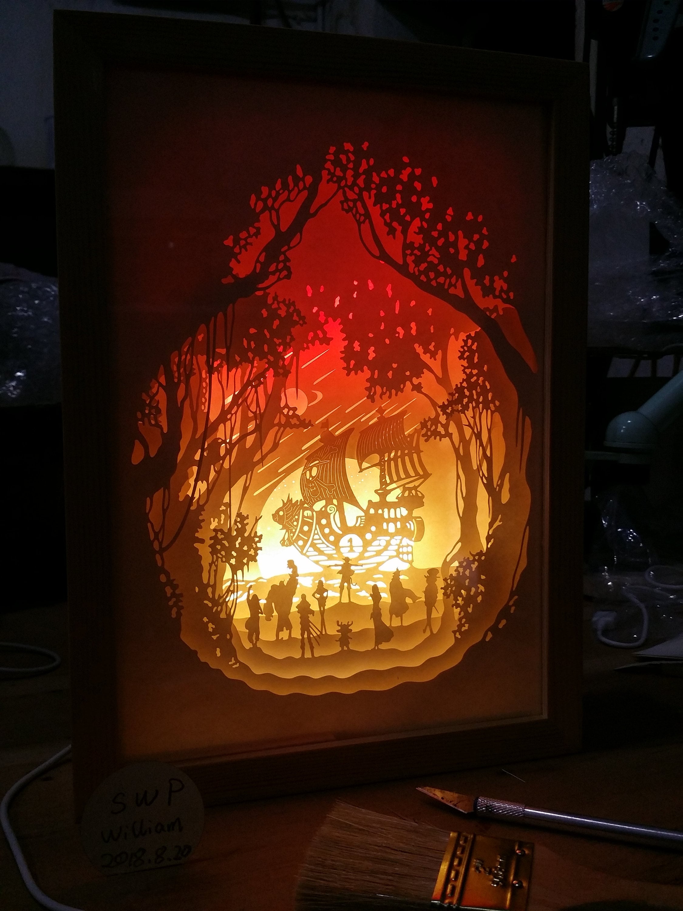 Paper Cut Light Box | Etsy