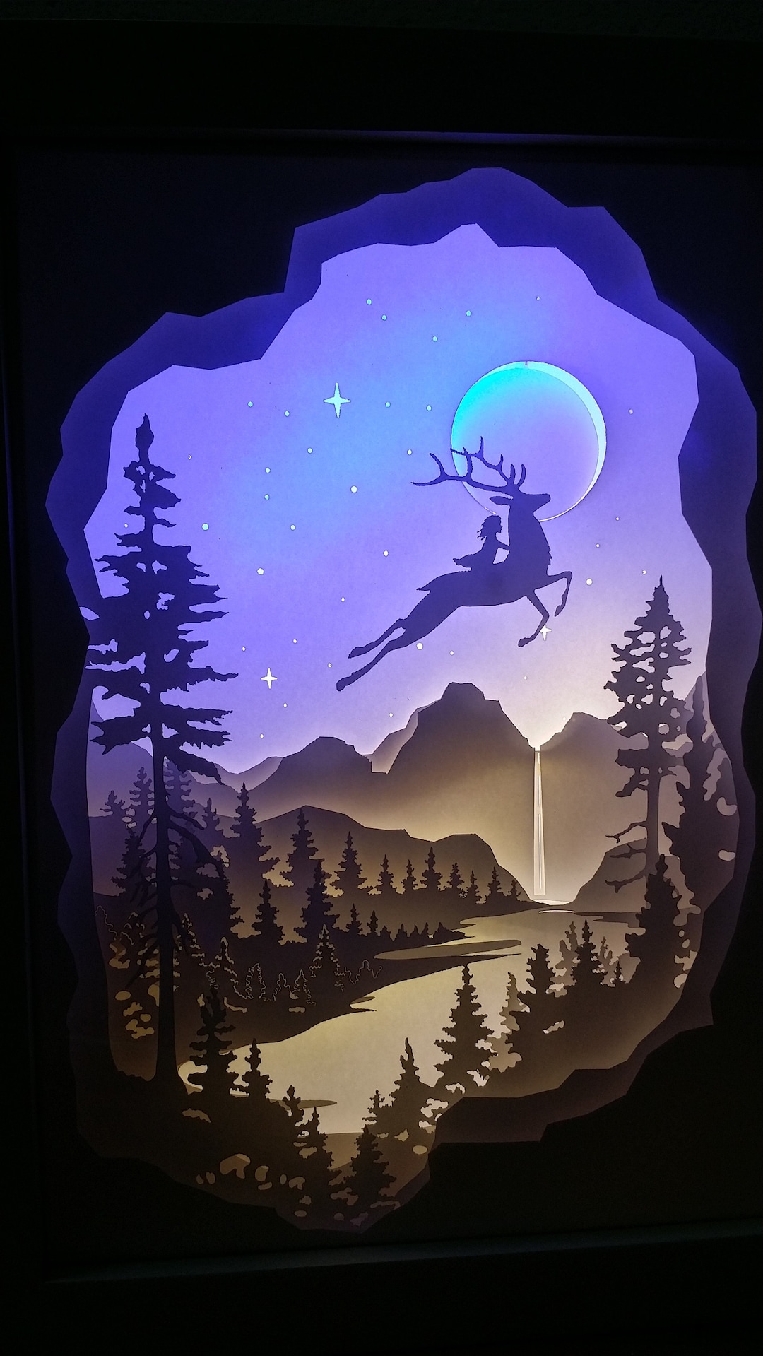 Kids Gifts Papercut Light Boxled - Etsy