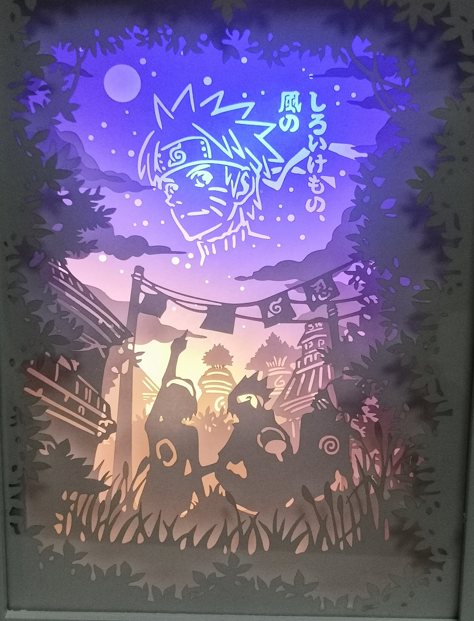 Ninja 2in1 Light Box Template (SVG) - Etsy