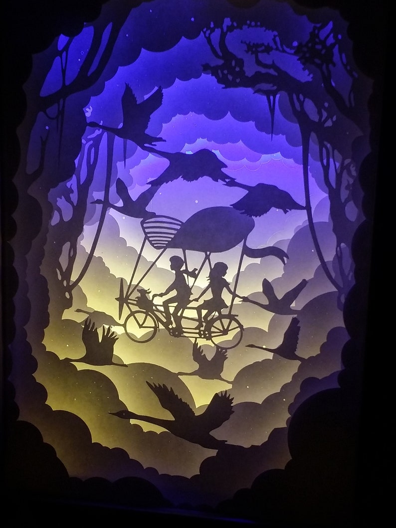 Paper Cut Light Boxes/night Light/gift | Etsy