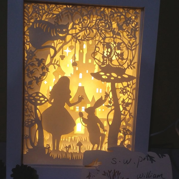 Paper Cut Light Box - Etsy